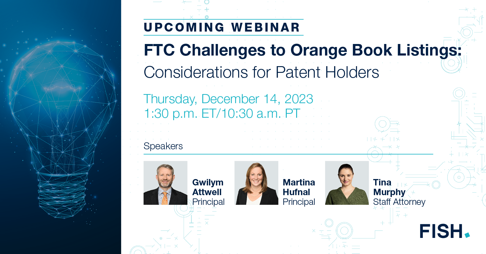 FTC Challenges to Orange Book Listings: Considerations for Patent Holders